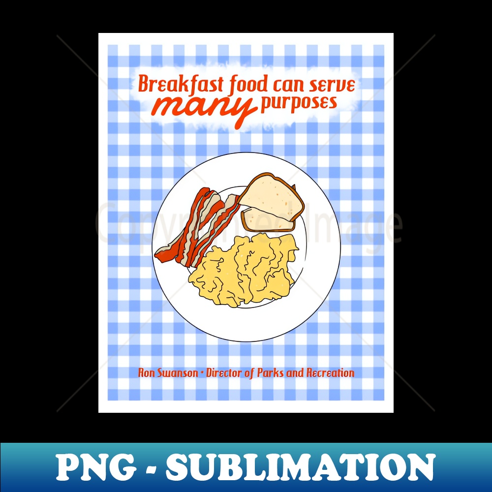 Breakfast Food - Premium Sublimation Digital Download - Unle | Inspire ...