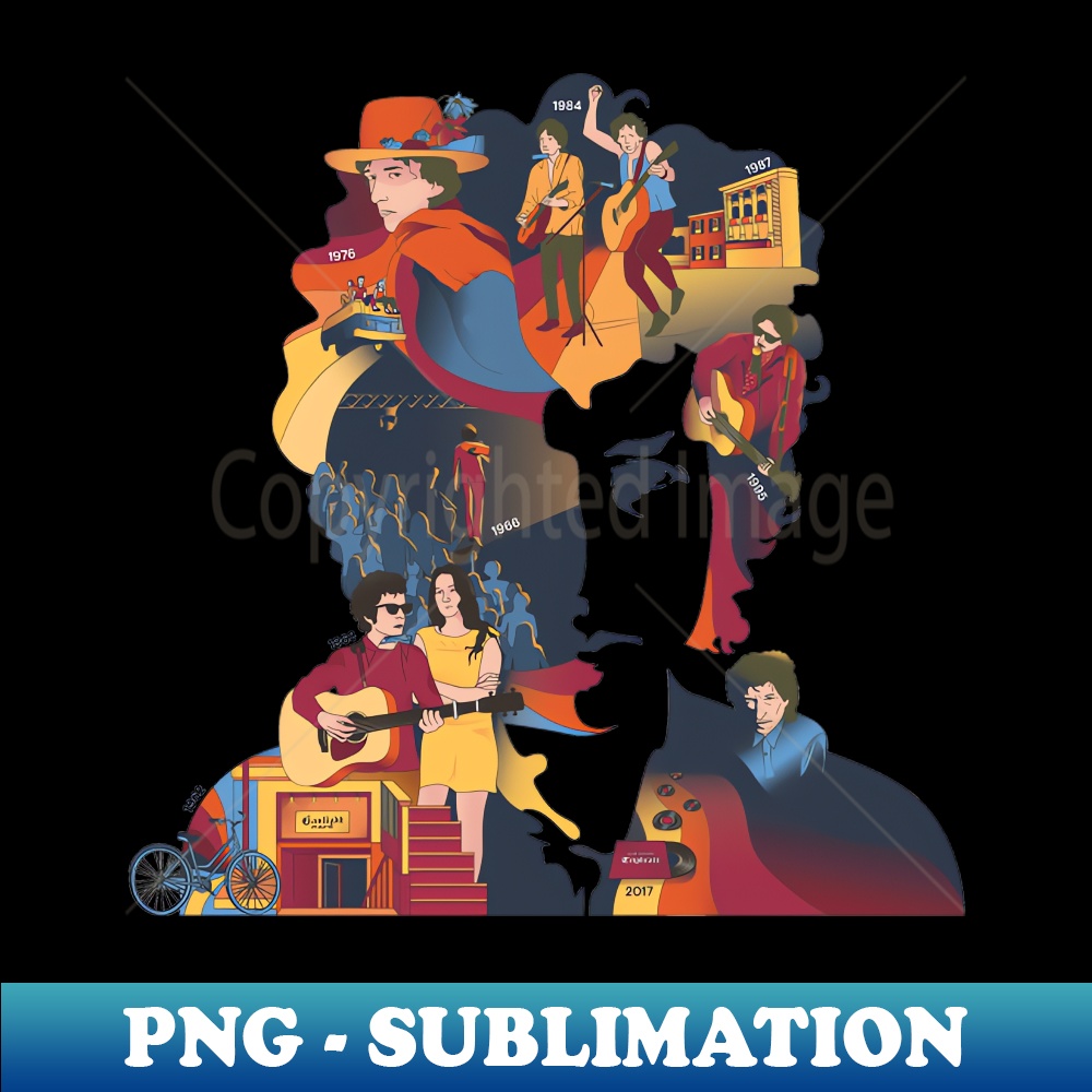 Bob Dylan Forever - Digital Sublimation Download File - Revo | Inspire ...