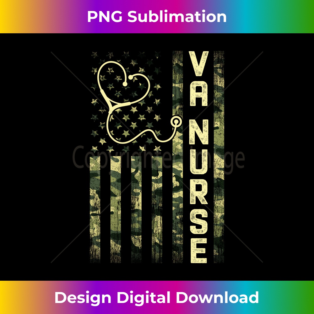 Nursing Patriotic USA Nurse American Flag VA Nurse July 4th | Inspire ...