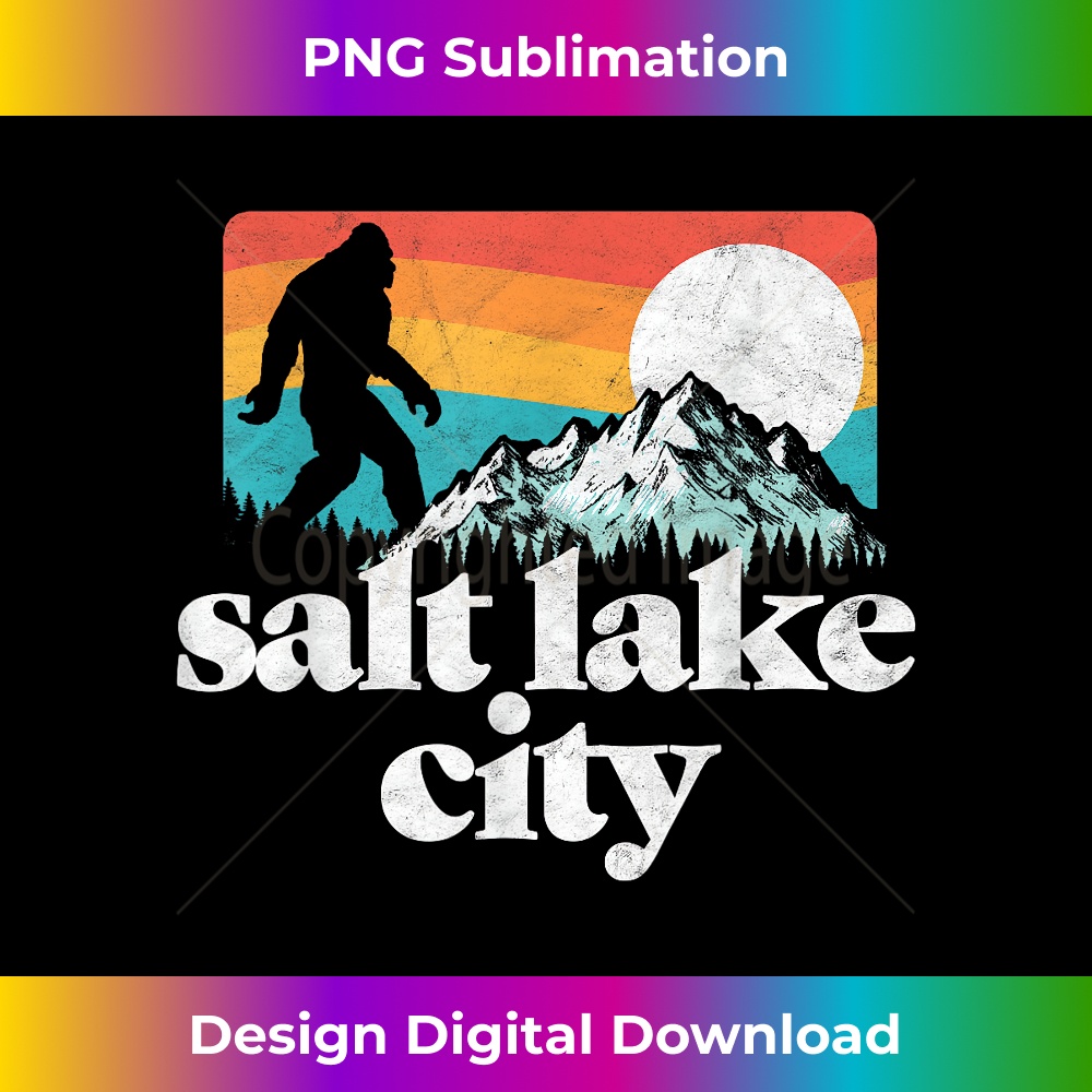Salt Lake City Utah Bigfoot Mountains - Chic Sublimation Dig | Inspire ...