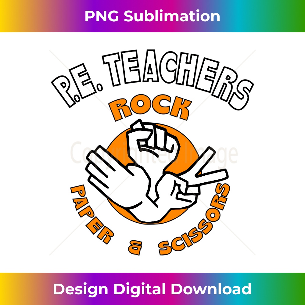 Rock Paper Scissors P.E. Physical Education Gym Teacher Long | Inspire ...