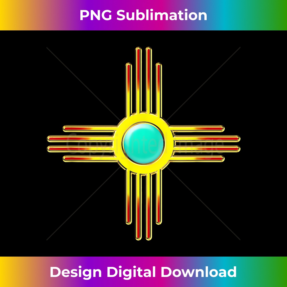 Zia Symbol New Mexico State Flag Banner Sun First Nation - T | Inspire ...