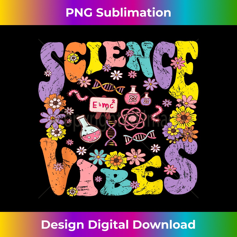 Science Vibes Retro 1st Day of Back To School Groovy Teacher | Inspire ...