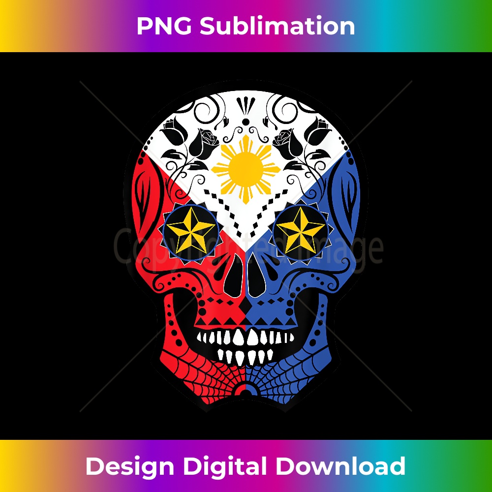 Pinoy Filipino flag Mexican Sugar skull - Sleek Sublimation | Inspire ...