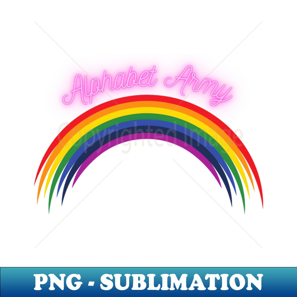 Alphabet Army - High-Resolution PNG Sublimation File - Stunn - Inspire ...