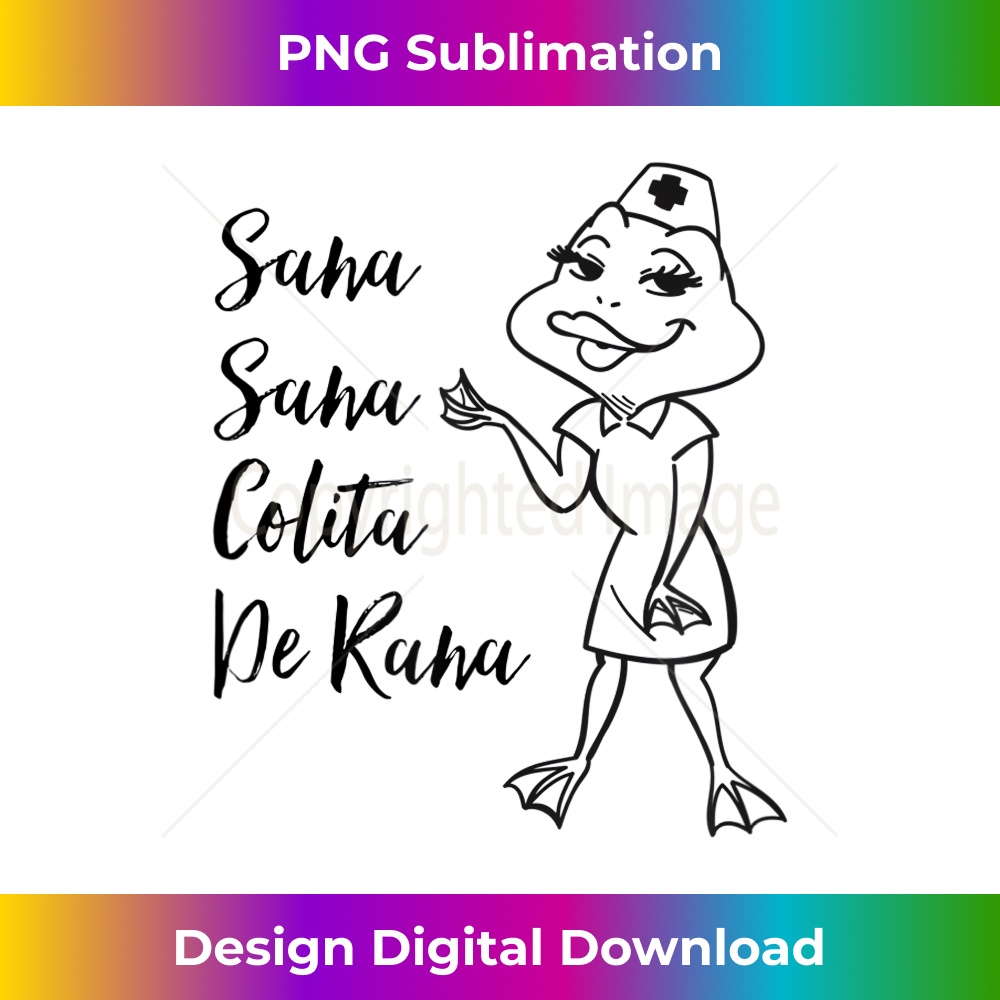 Sana Sana Colita De Rana Cute Mexican Nurse Frog Art Spanish | Inspire ...