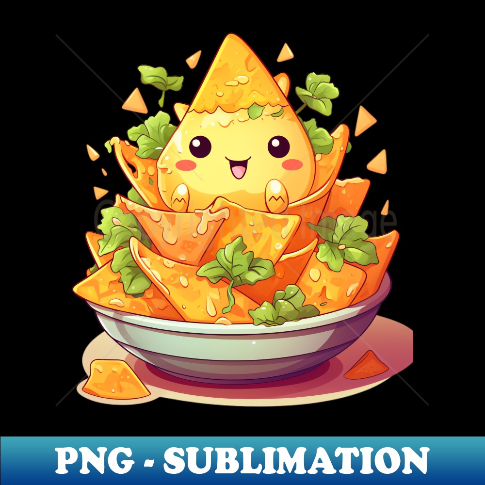 Cute Nachos - Special Edition Sublimation PNG File - Defying | Inspire ...