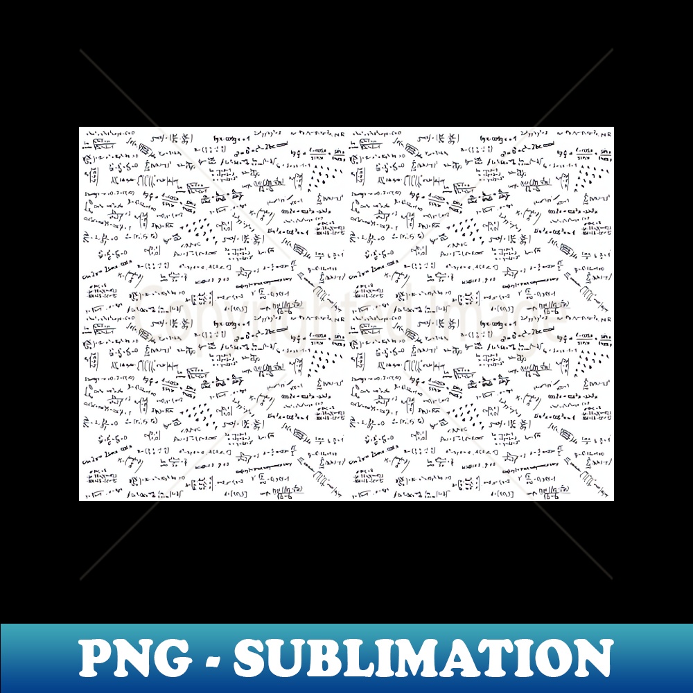 Math Formulas And Numbers - Artistic Sublimation Digital Fil | Inspire ...