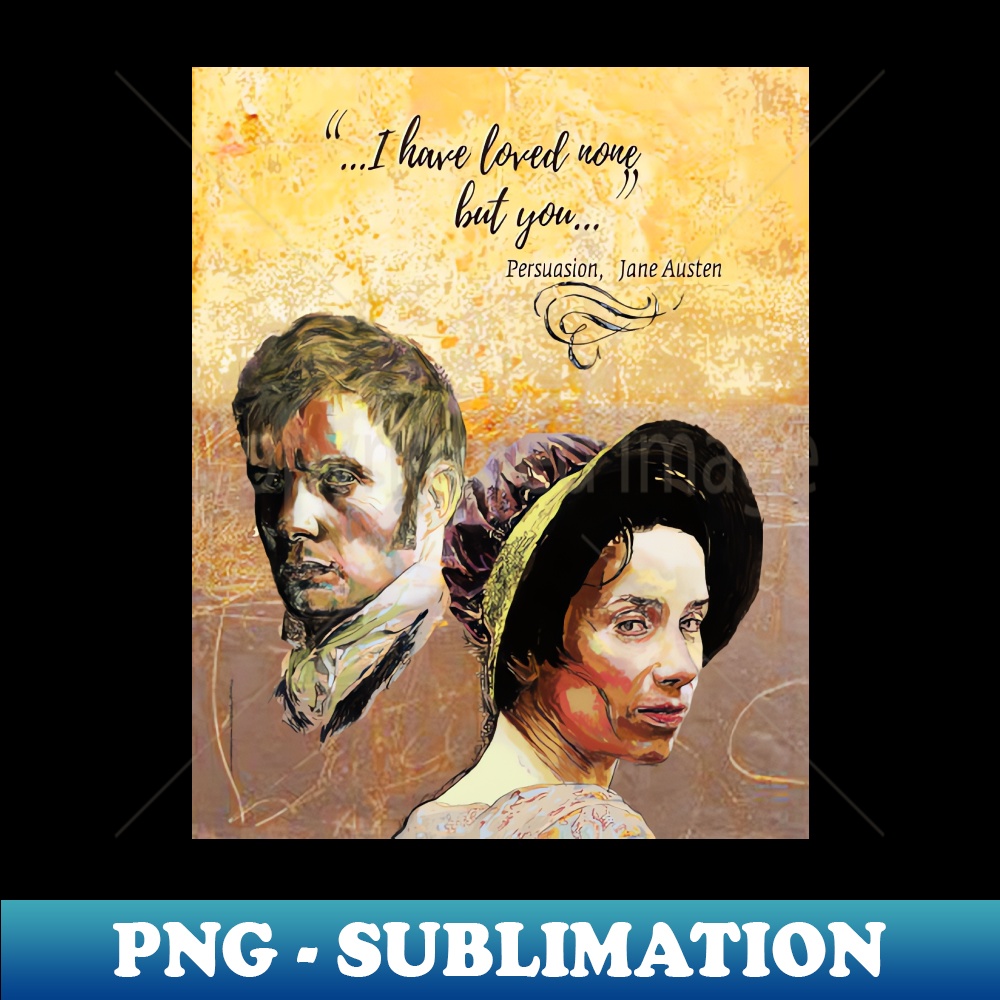 Jane Austen - Persuasion - Sublimation-Ready PNG File - Rev | Inspire ...