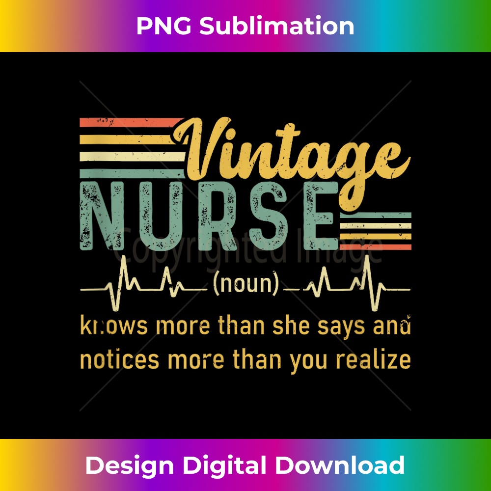 NURSE NOUN VINTAGE DEFINITION KNOW MORE THAN SHE SAYS - Edgy - Inspire ...