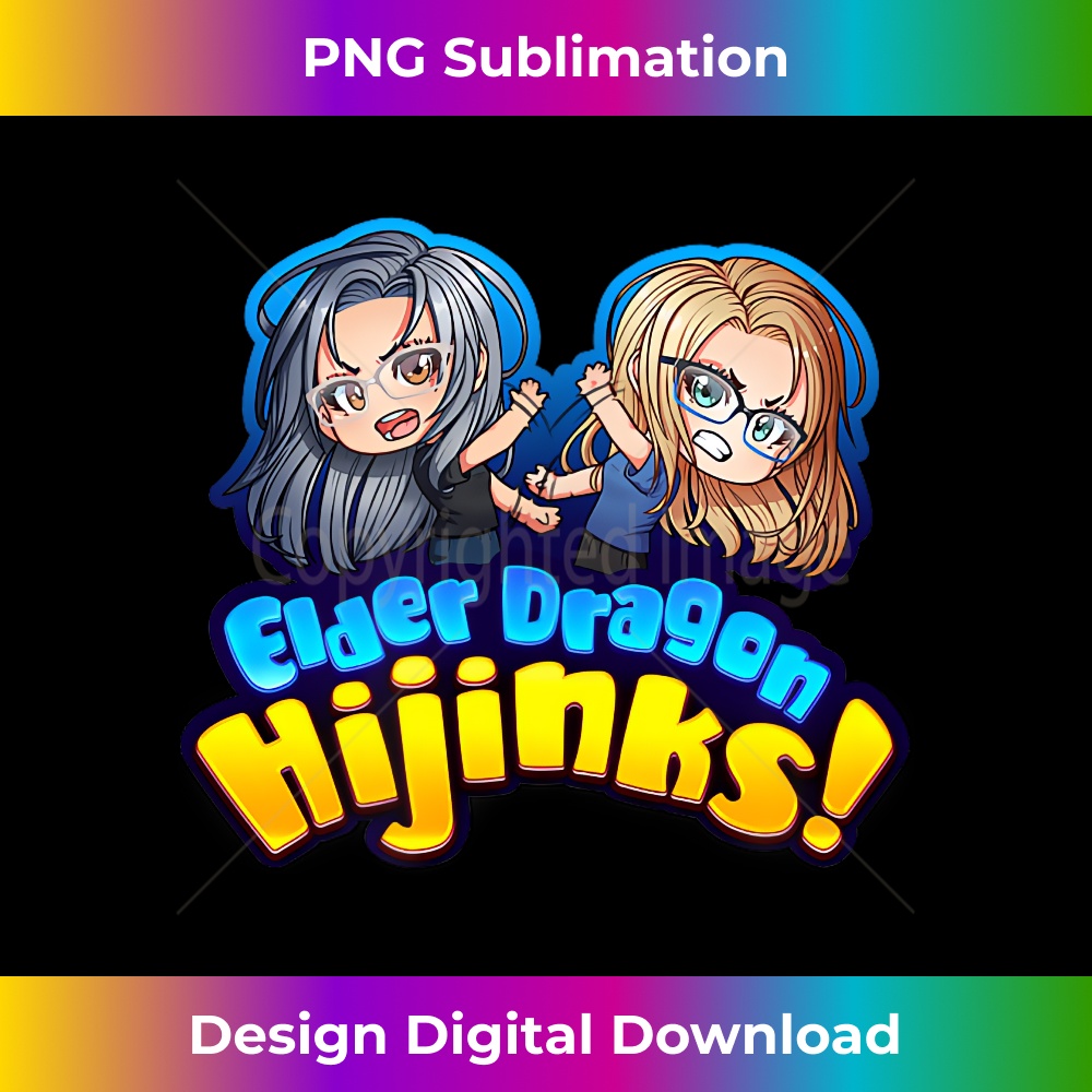 Elder Dragon Hijinks Logo & Chibis - Timeless PNG Sublimatio - Inspire ...