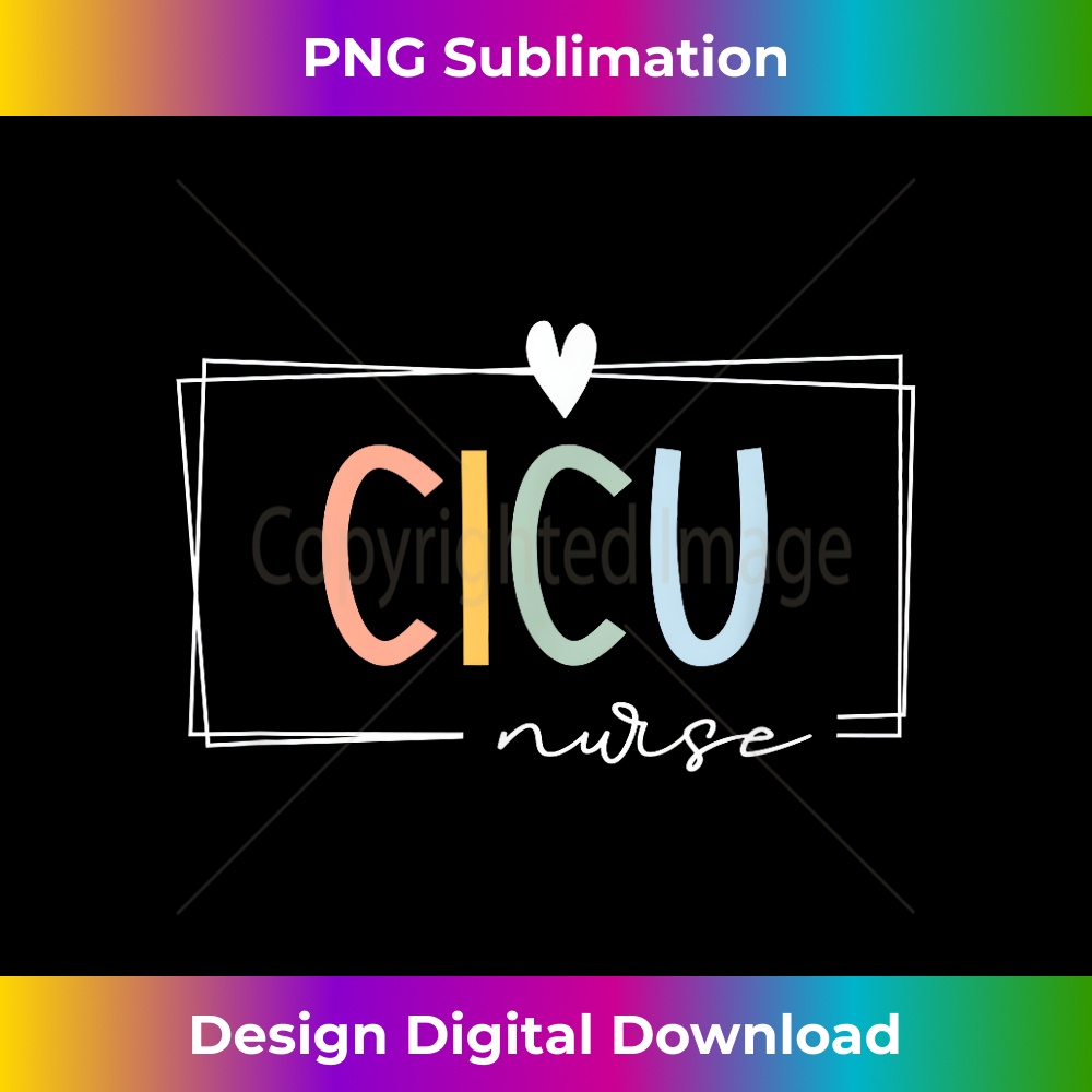 Retro CICU Nurse Cardiac ICU Rainbow Team Pediatric Cardiac - Inspire Uplift