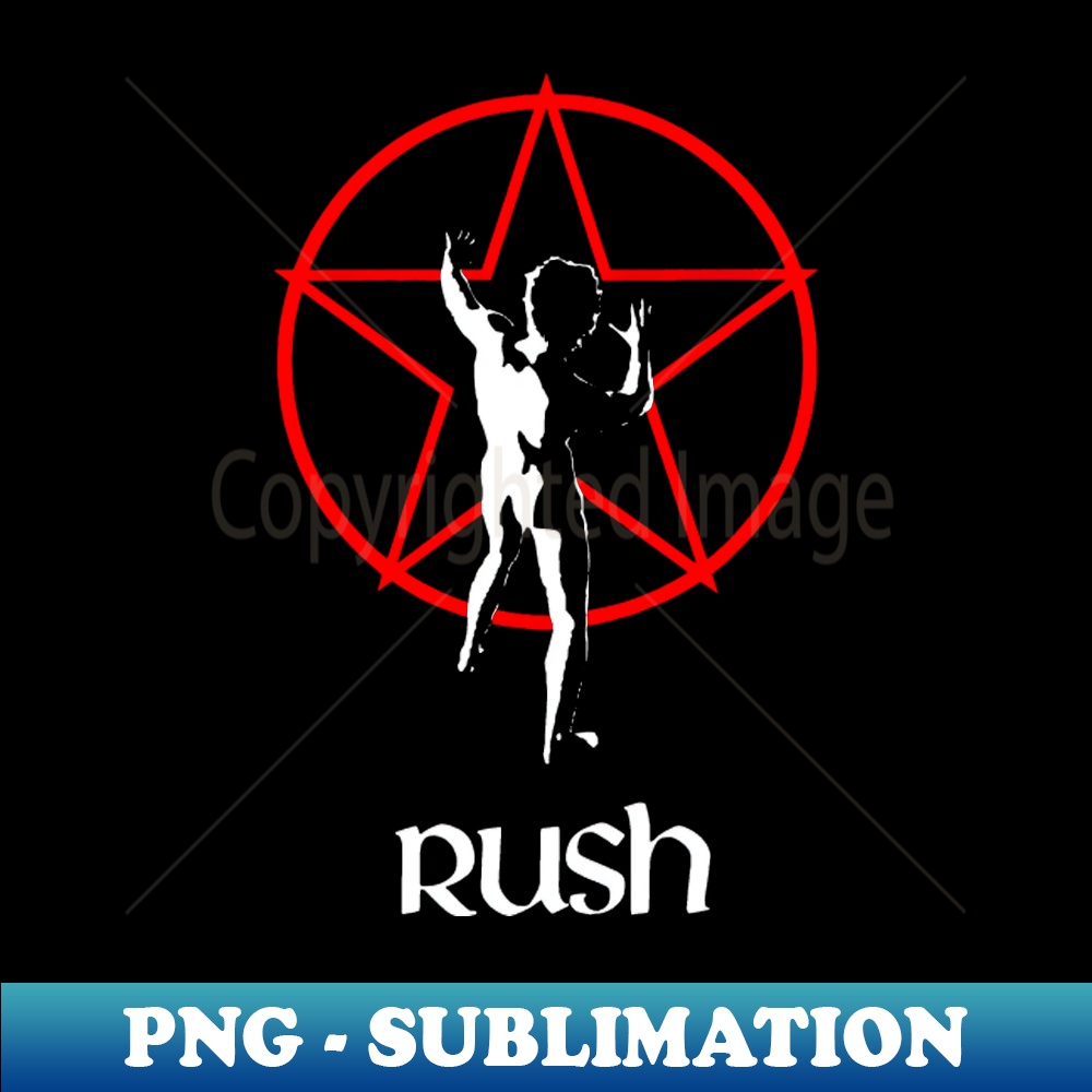 Rush Star - High-Resolution PNG Sublimation File - Defying t | Inspire ...