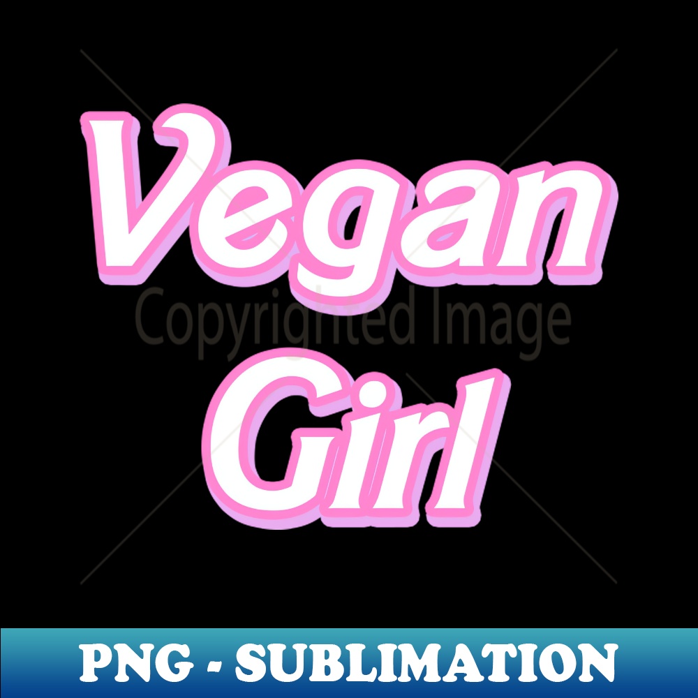 Vegan Girl Barbie font - Elegant Sublimation PNG Download - | Inspire ...