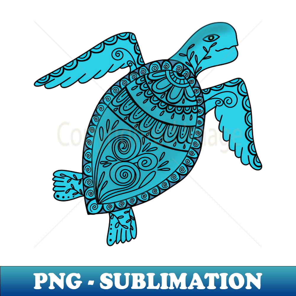 Cool Turtle - PNG Transparent Sublimation Design - Bold & Ey | Inspire ...