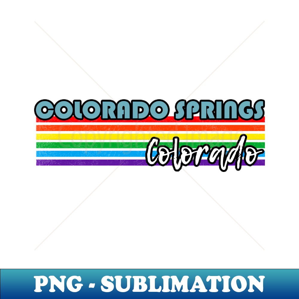 Colorado Springs Colorado Pride Shirt Colorado Springs LGBT | Inspire ...
