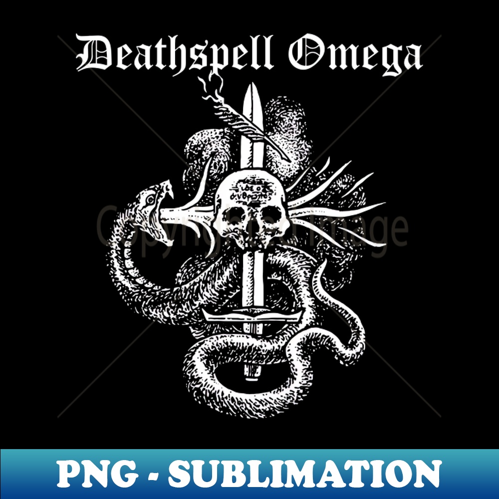 Deathspell Omega Band Black Meta - Sublimation-Ready PNG Fil | Inspire ...