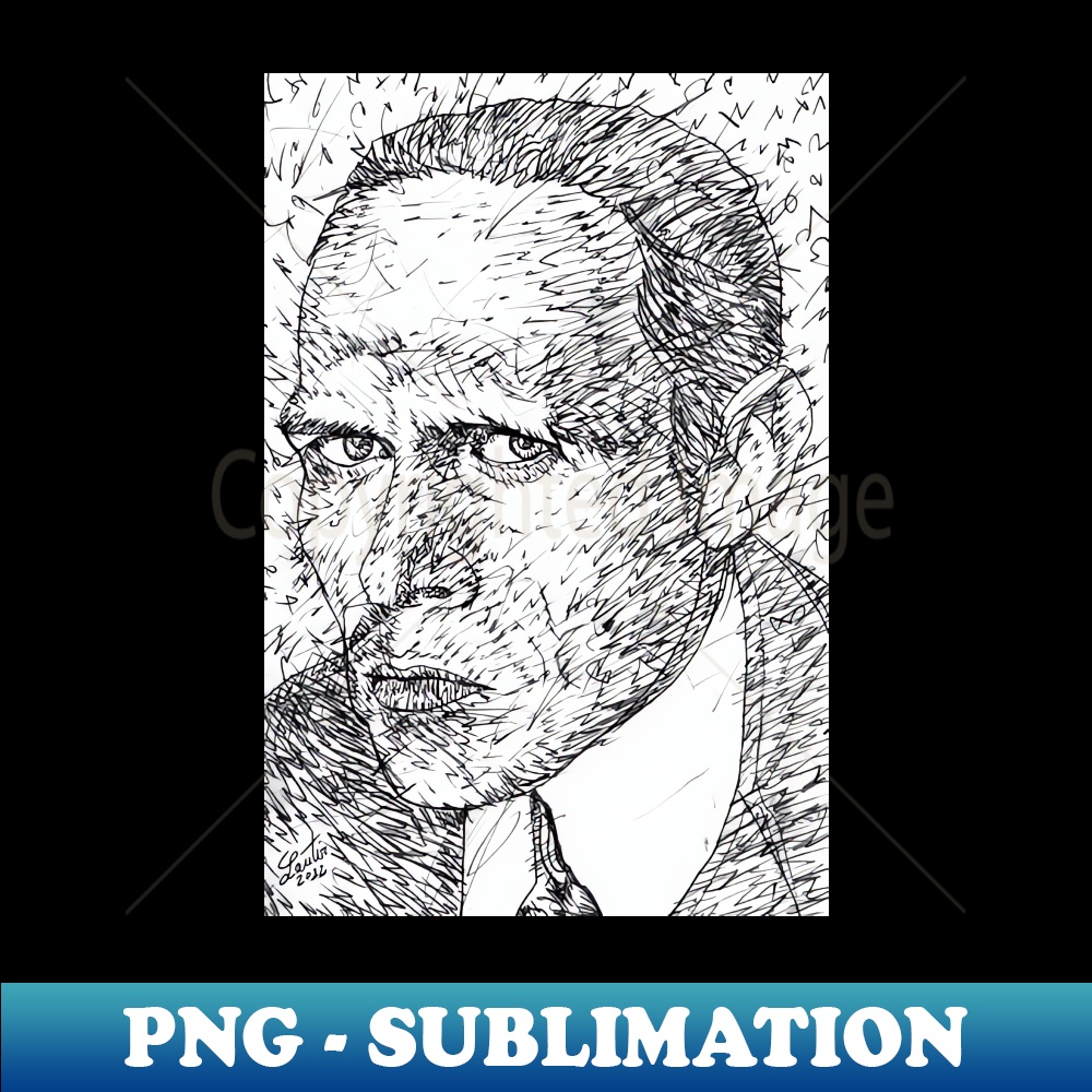DANIIL KHARMS black and white pencil portrait 1 - Aesthetic | Inspire ...