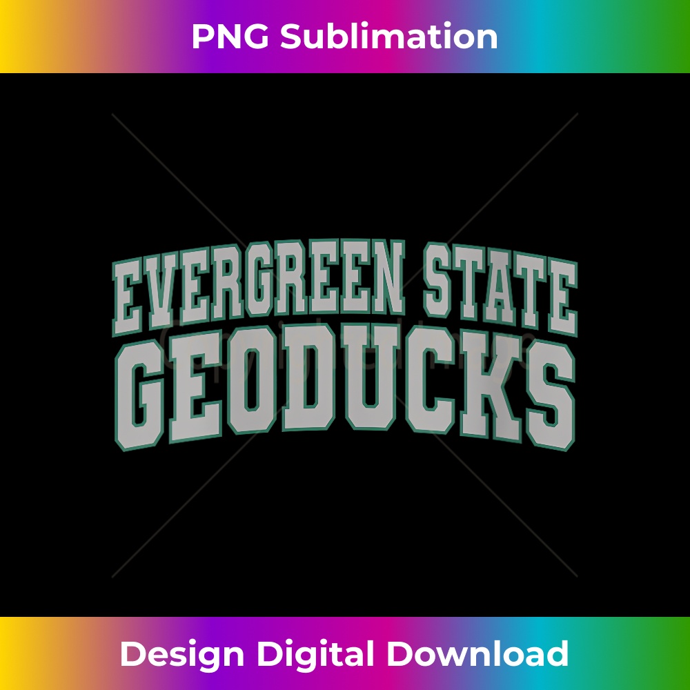 Evergreen State College Geoducks 02 V-Neck - Eco-Friendly Su | Inspire ...