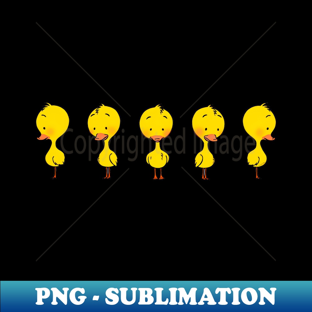 cute animated duck - Exclusive Sublimation Digital File - Vi - Inspire ...