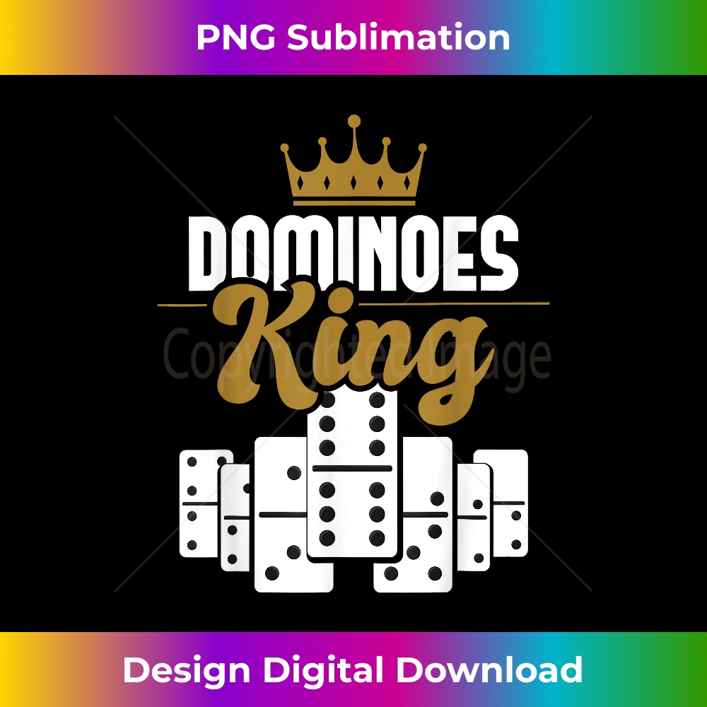 Dominoes King - Domino Player Dominoes Lover Tile Game - Eco | Inspire Uplift