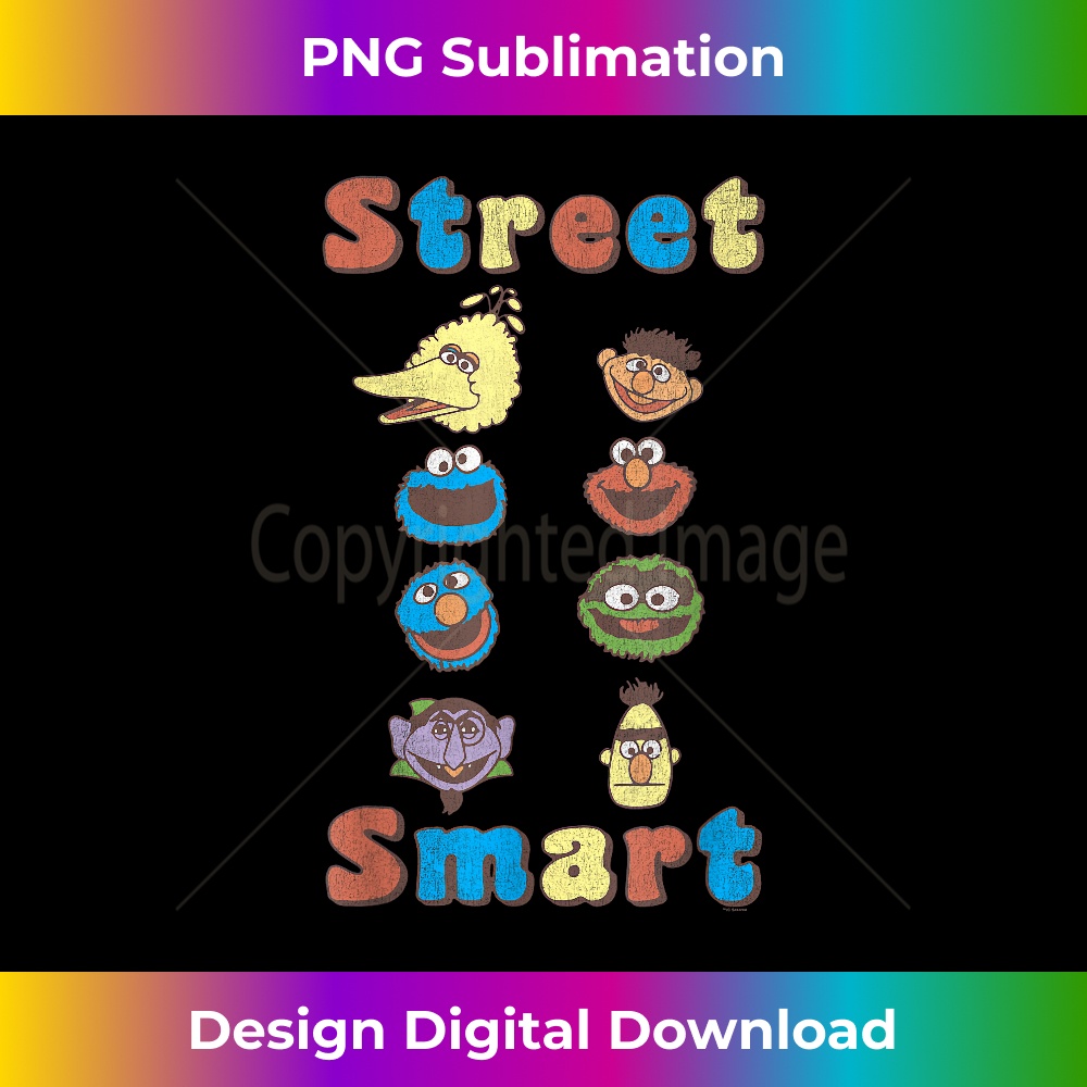 Sesame Street Smart - Contemporary PNG Sublimation Design - | Inspire ...
