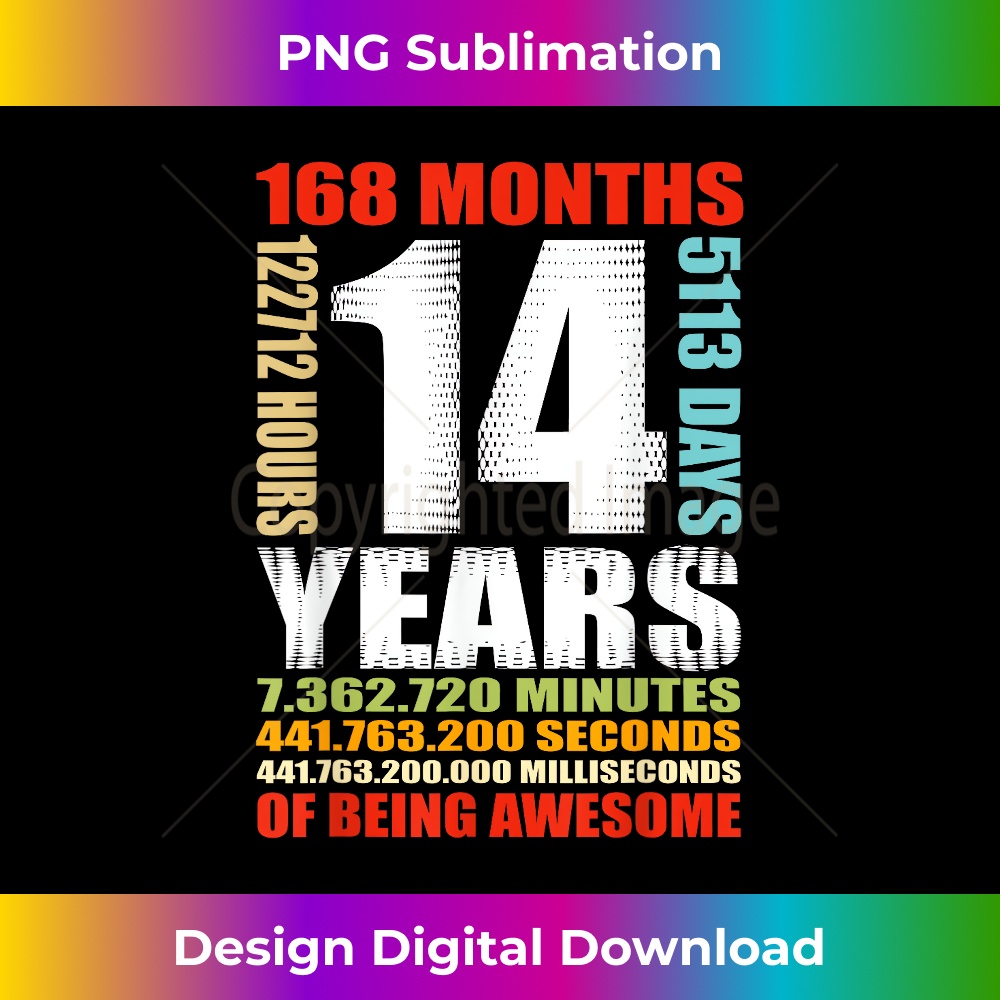 14th Birthday 14 Years Old Boys Girls Kids Being Awesome - I | Inspire ...