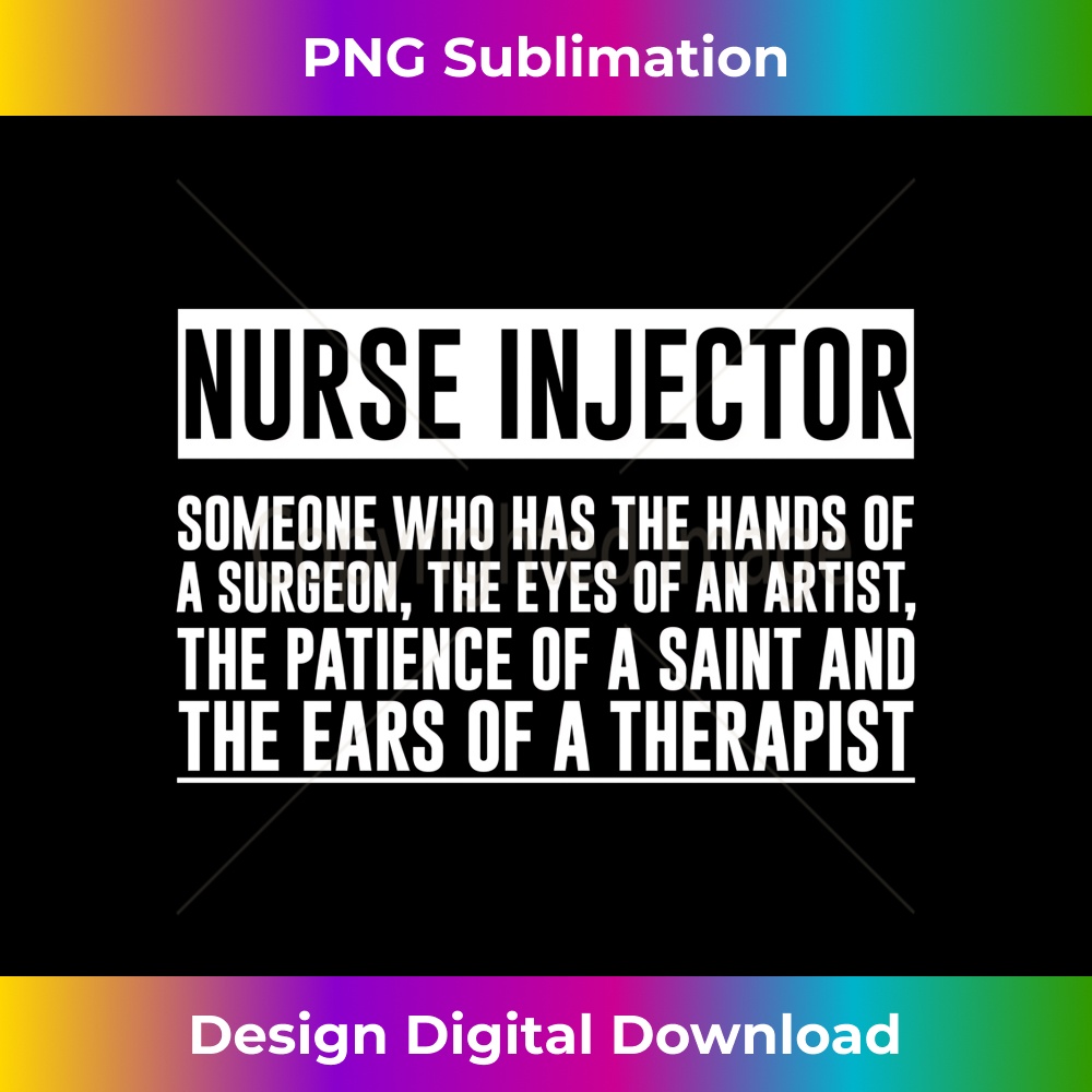Nurse Injector Definition Description -- Long Sleeve - Subli | Inspire ...
