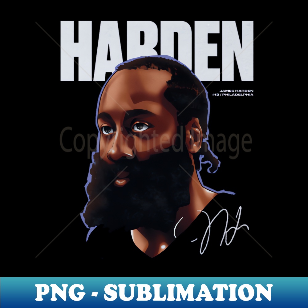 James Harden Philadelphia Game Face - PNG Transparent Sublim - Inspire ...