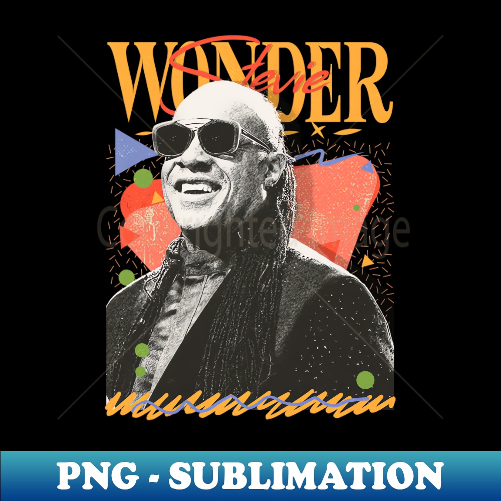 Retro Look - Stevie Wonder Singer- Style 80S Fan Design - S | Inspire ...