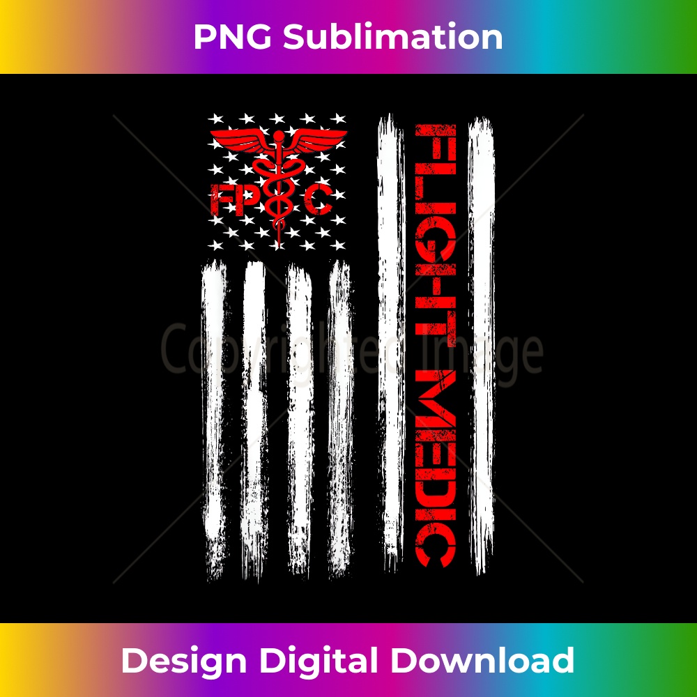 Flight Medic EMS EMT Nurse Paramedic US American Flag Gift - | Inspire ...