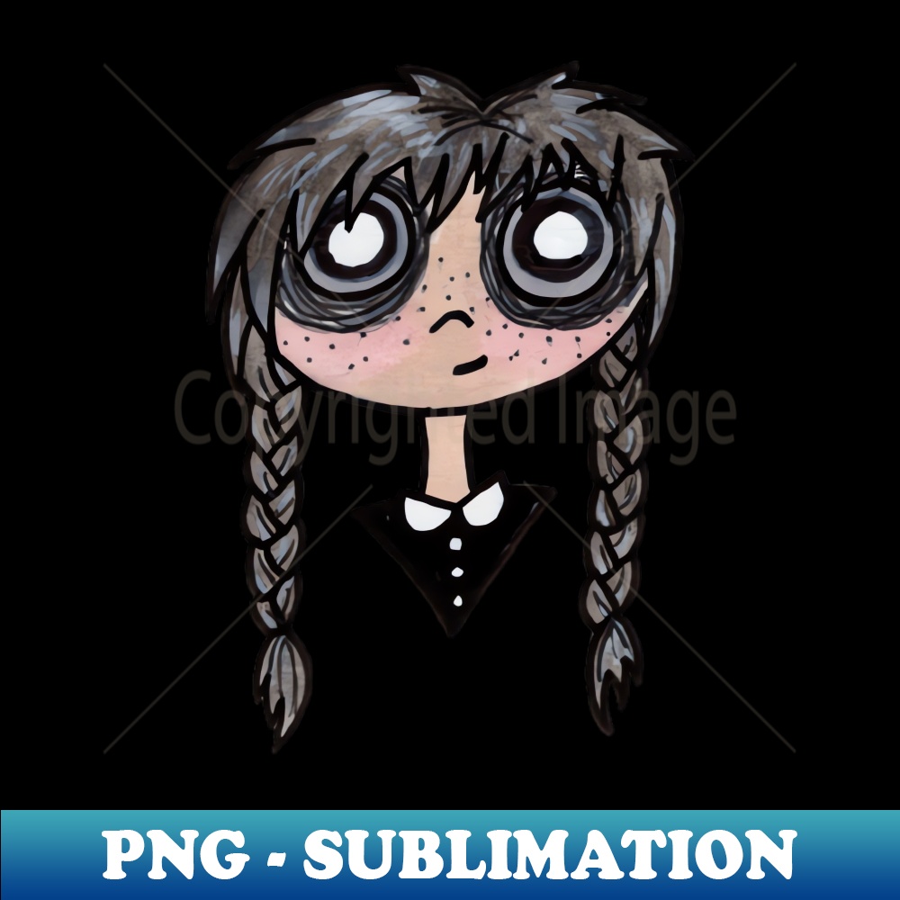 Wednesday Sticker - Instant PNG Sublimation Download - Vibra - Inspire ...