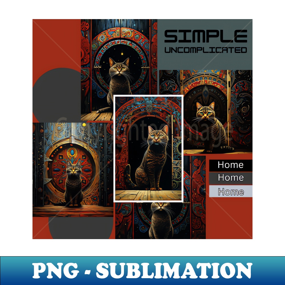 Simple Home - Stylish Sublimation Digital Download - Bold & | Inspire ...