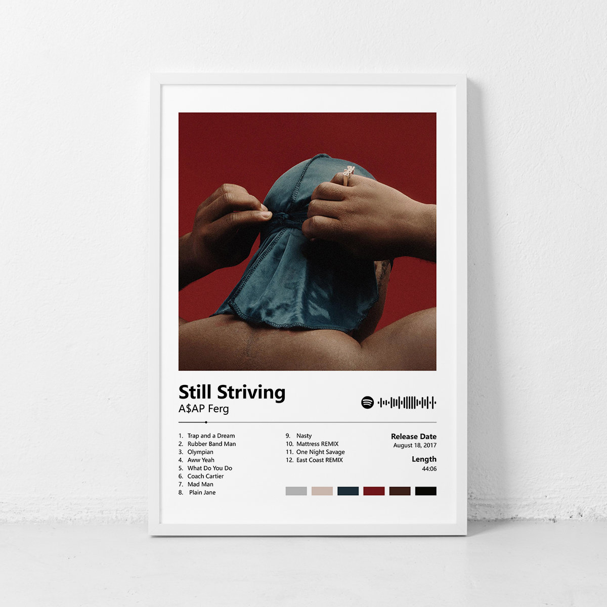 Still Striving-ASAP Ferg Album poster, Music Poster, Custom | Inspire ...