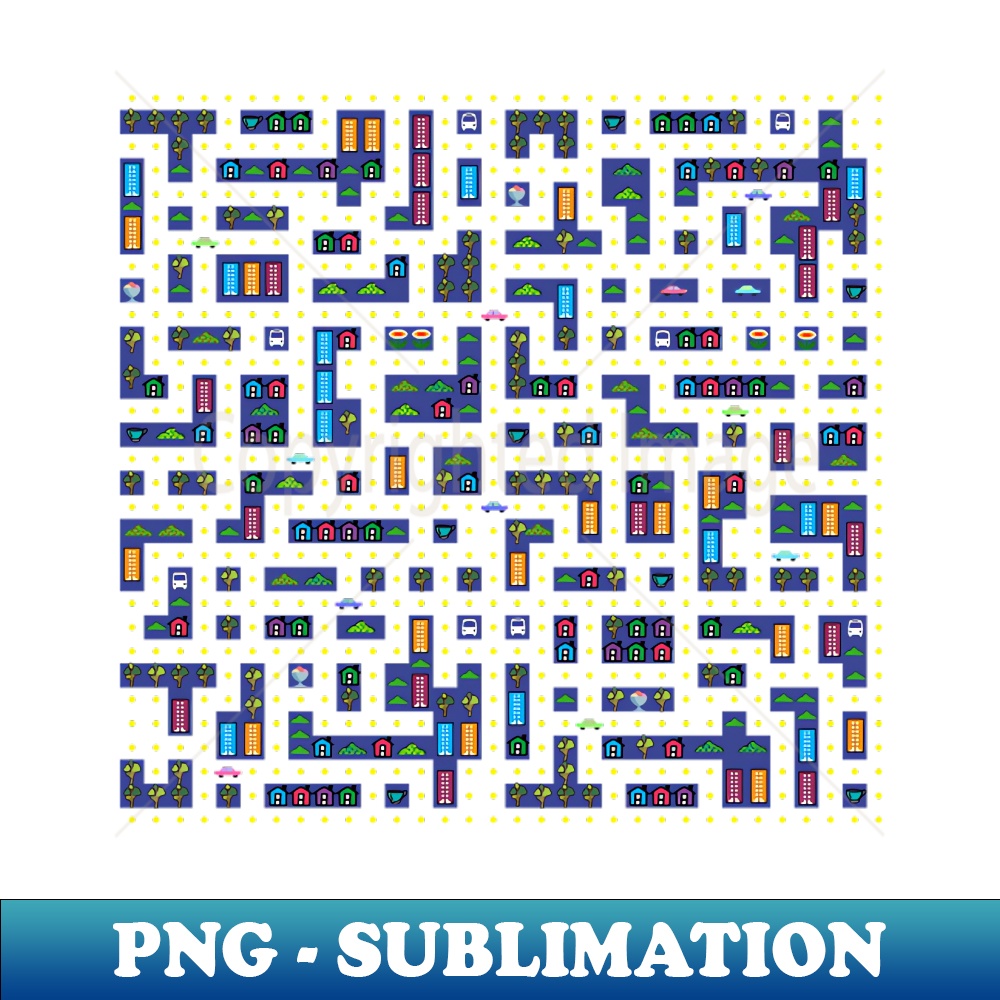 Vintage Gaming Arcade Video Game Gamer Maze Grid Pattern - P - Inspire ...