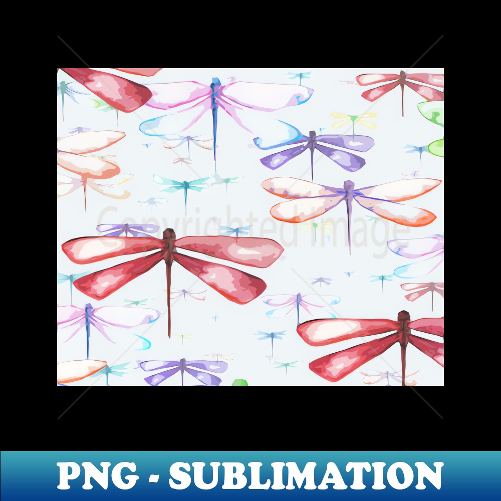 Flight of the Dragonflies - Stylish Sublimation Digital Down | Inspire Uplift