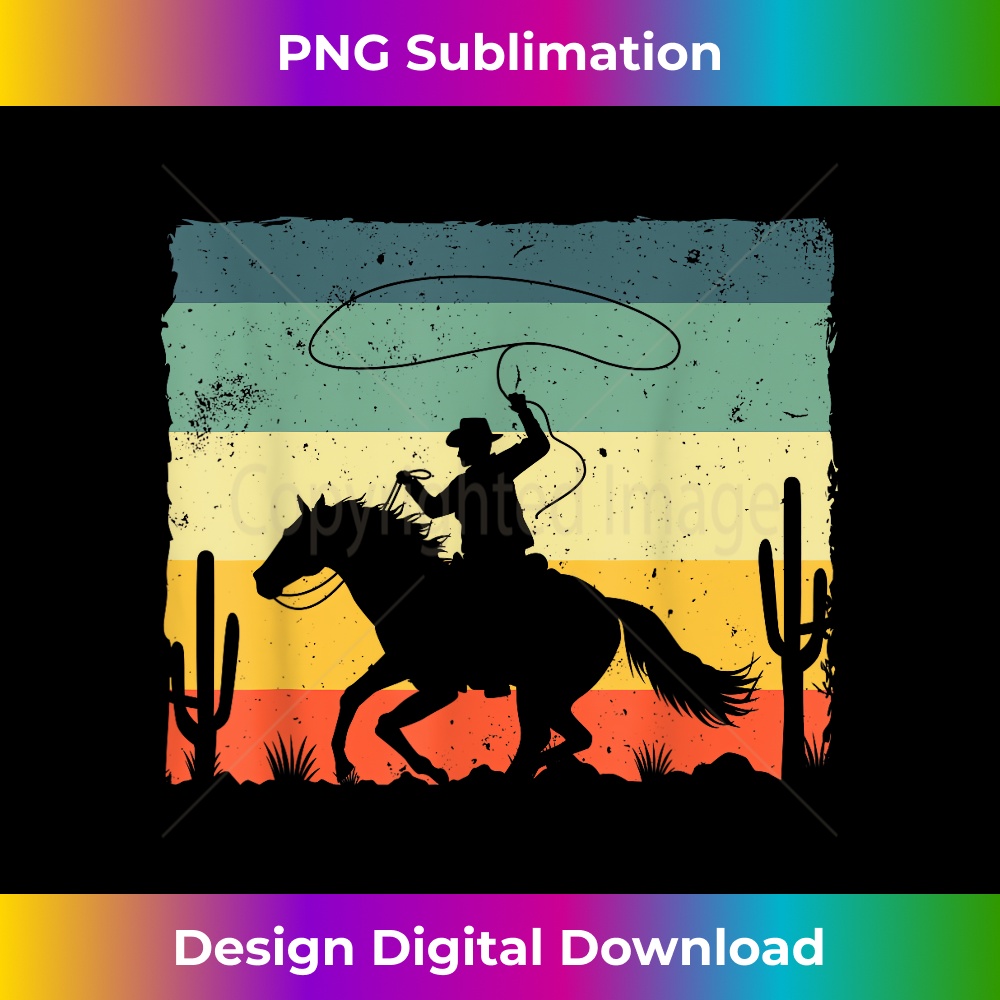 Retro Western Cowboy Design For Men Boys Horse Rider Cowboy | Inspire ...