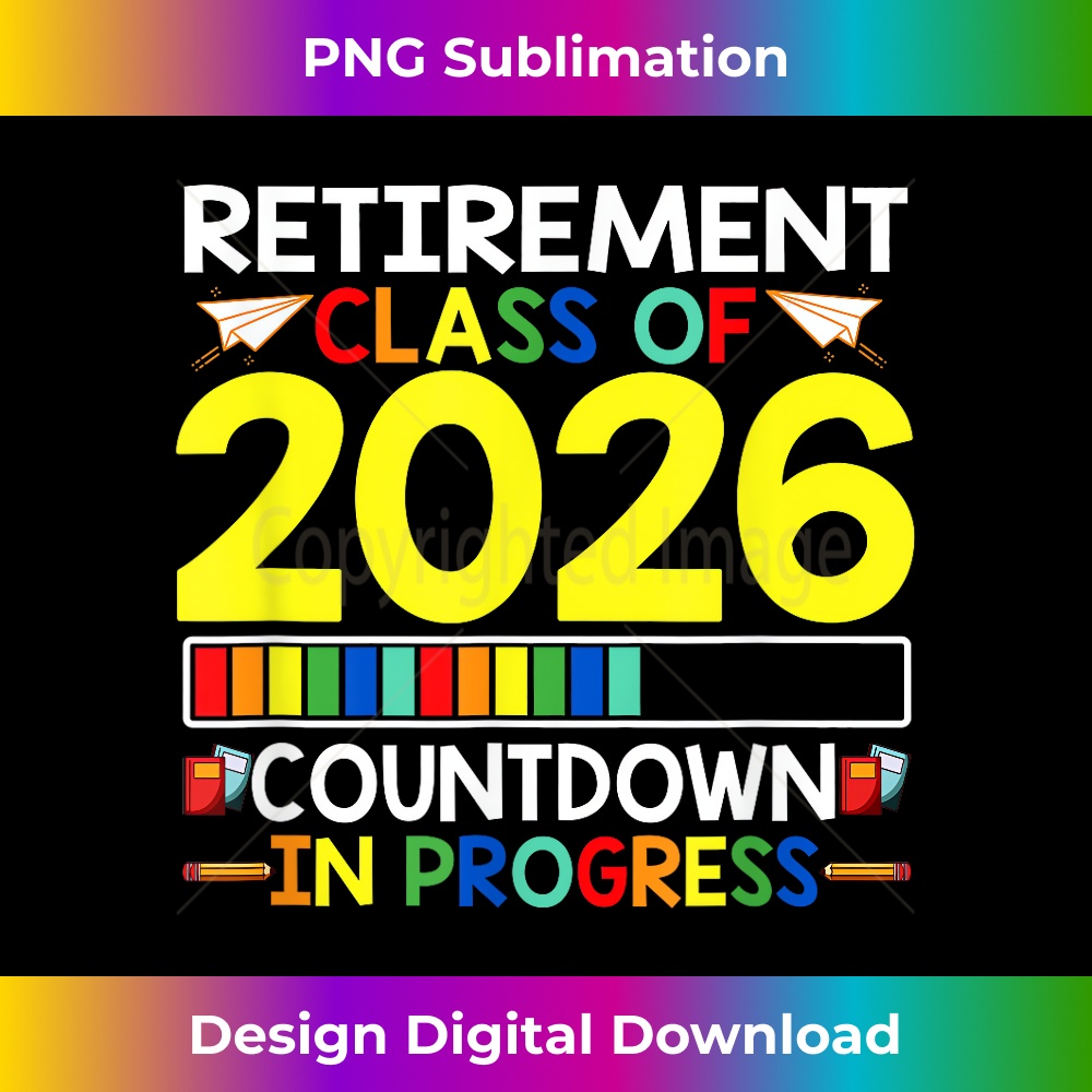 Retirement Class Of 2026 Countdown In Progress Gift Teacher | Inspire ...