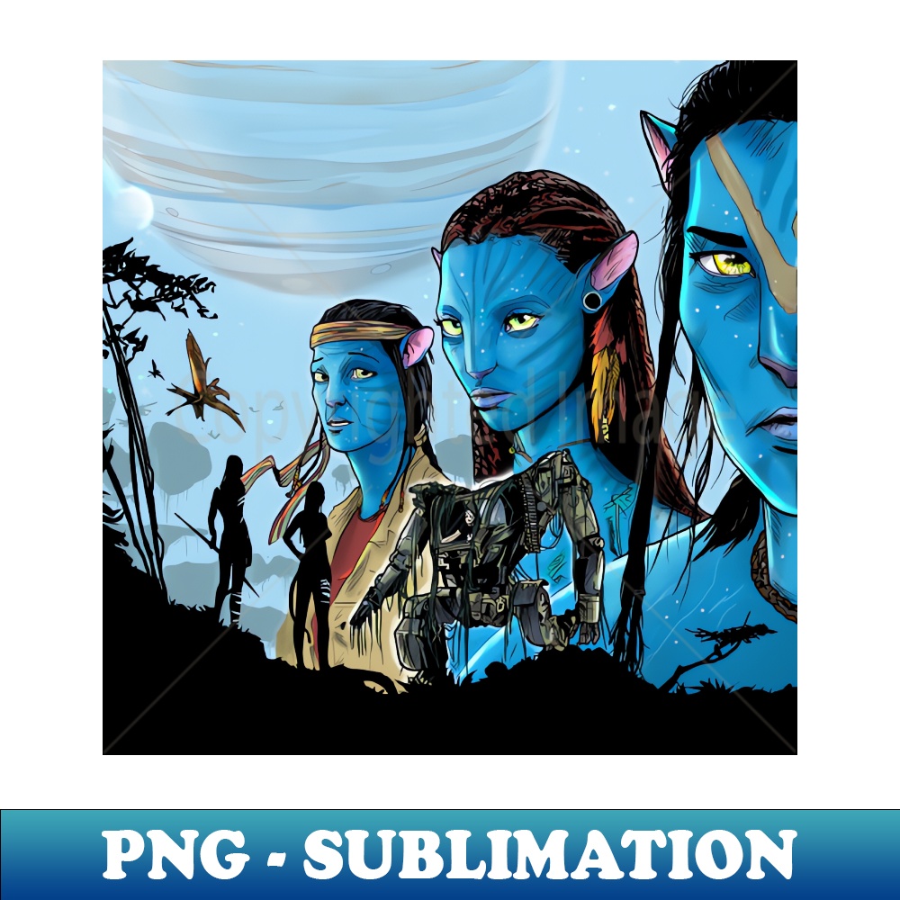 Avatar - PNG Transparent Digital Download File for Sublimati | Inspire ...