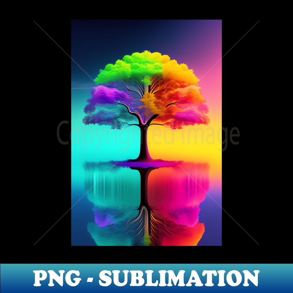 Tree colour - Elegant Sublimation PNG Download - Unlock Vibr | Inspire ...