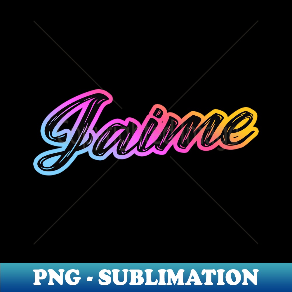 Name Jaime - Aesthetic Sublimation Digital File - Boost Your | Inspire ...