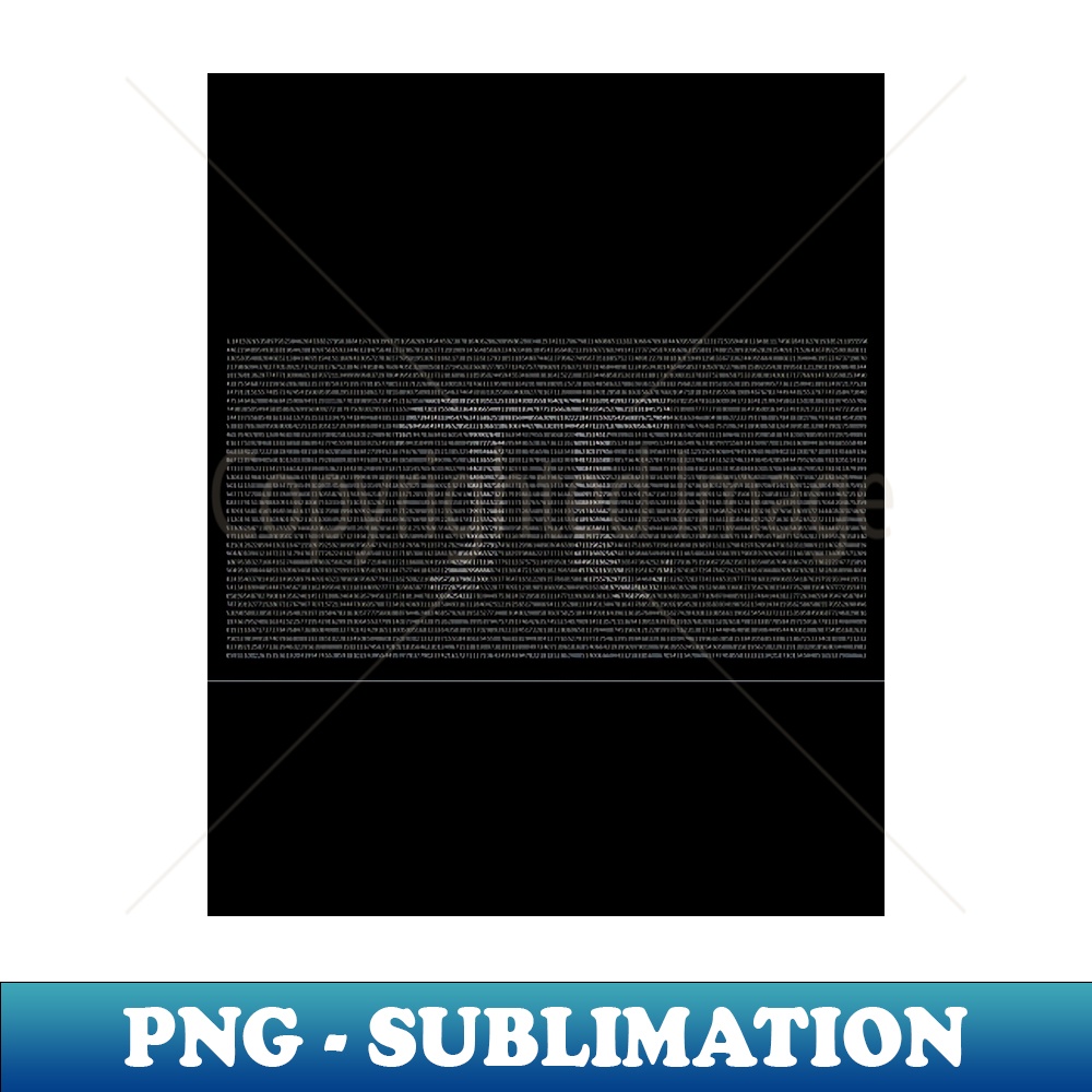 7000 Digits of Pi - Signature Sublimation PNG File - Create | Inspire ...