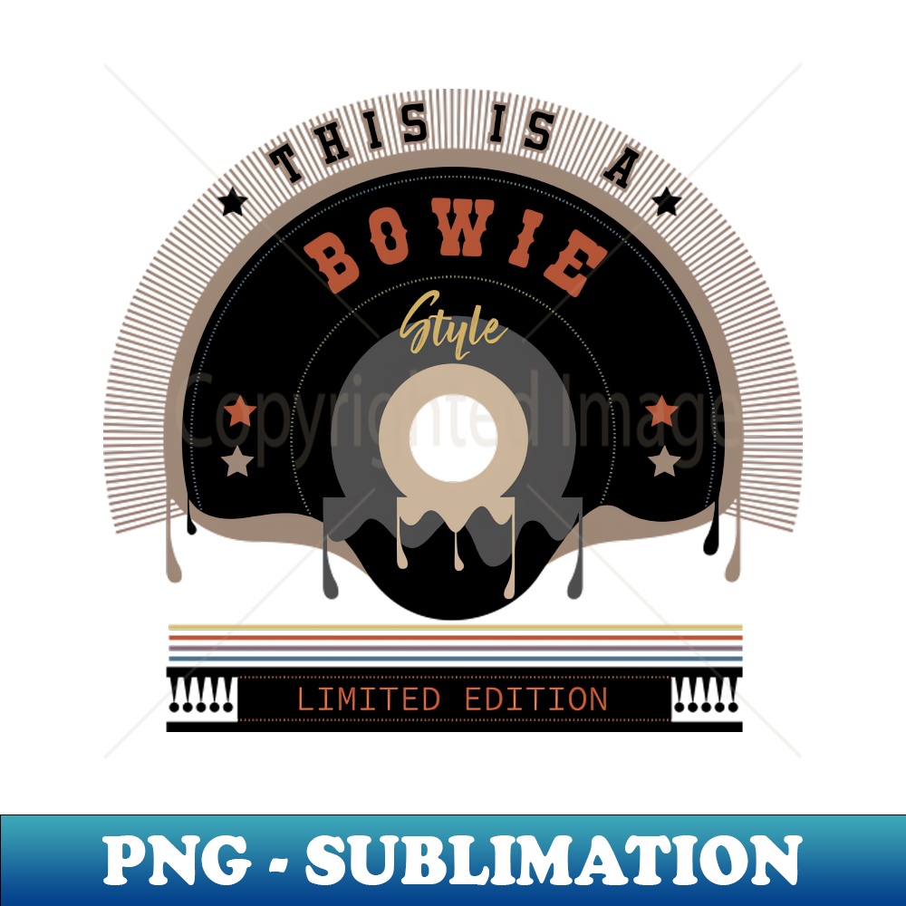 Bowie Name Style - Sublimation-Ready PNG File - Enhance Your - Inspire ...