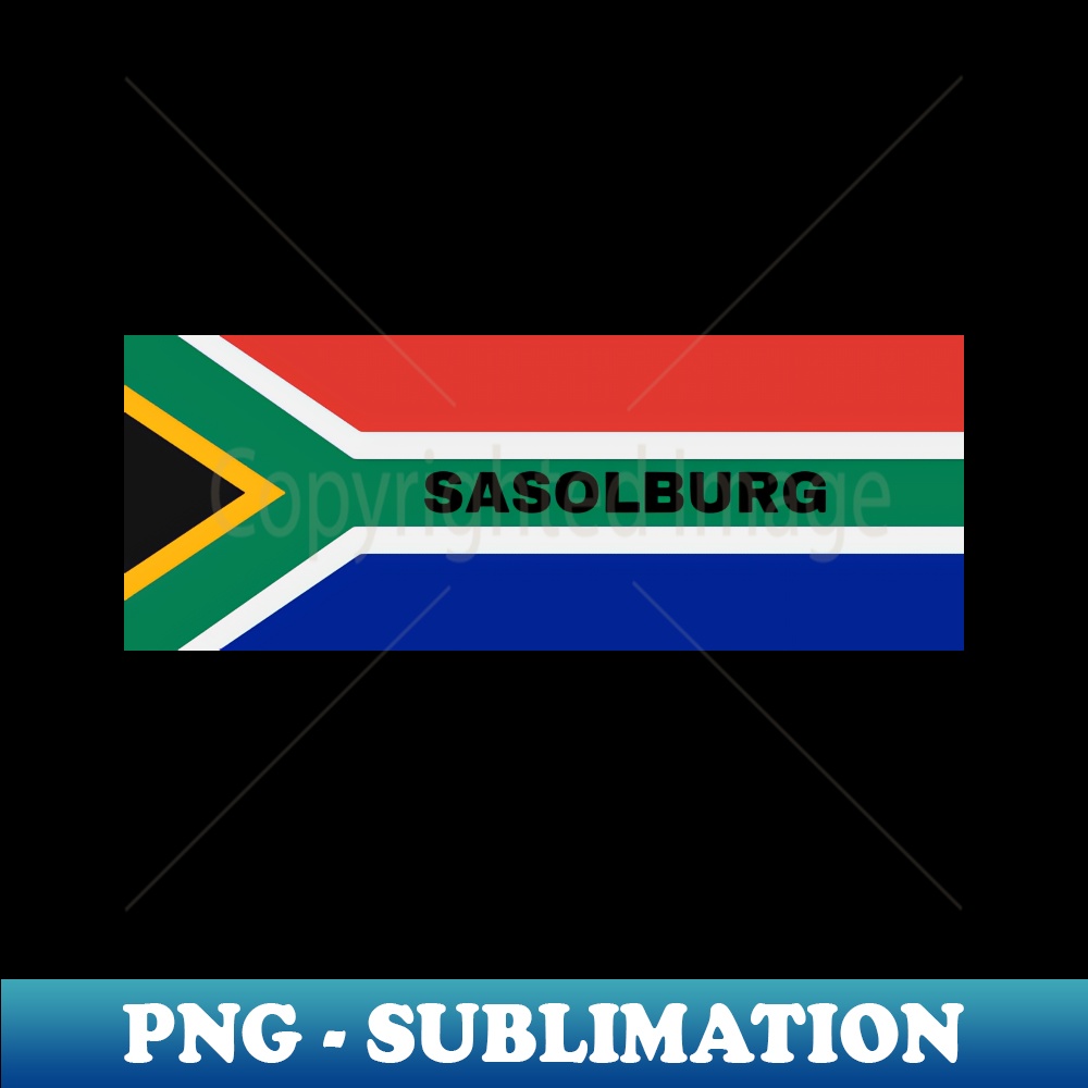 Sasolburg City in South African Flag - Exclusive Sublimation | Inspire ...