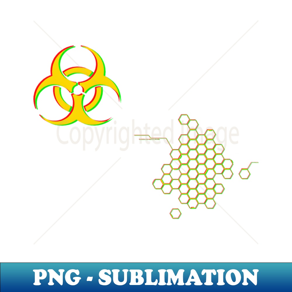 Biohazard 3D - High-Resolution PNG Sublimation File - Revolu - Inspire ...