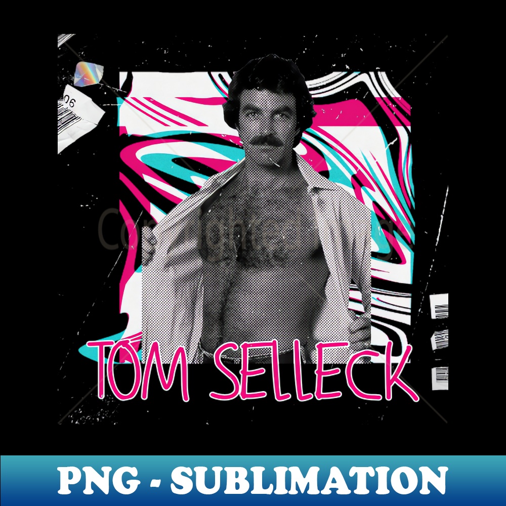 tom selleck - Aesthetic Sublimation Digital File - Stunning | Inspire ...