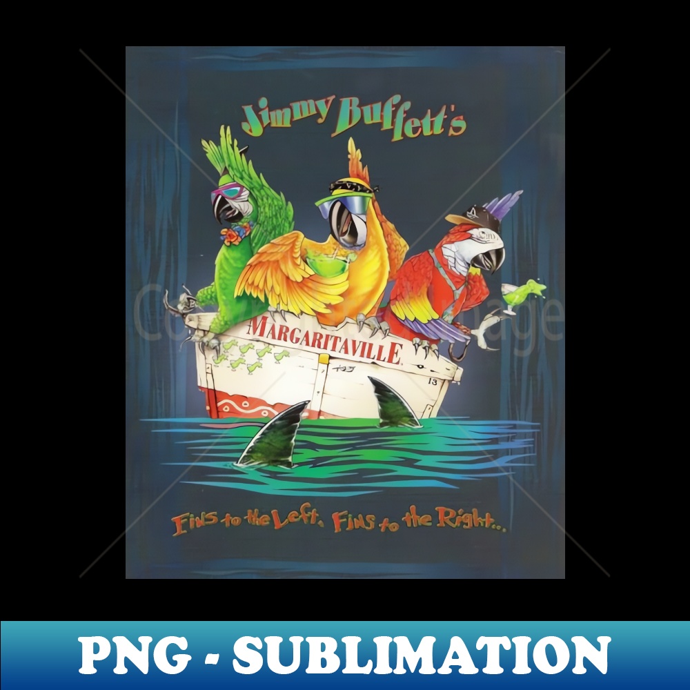 Jimmy Buffett - PNG Transparent Sublimation Design - Create | Inspire ...