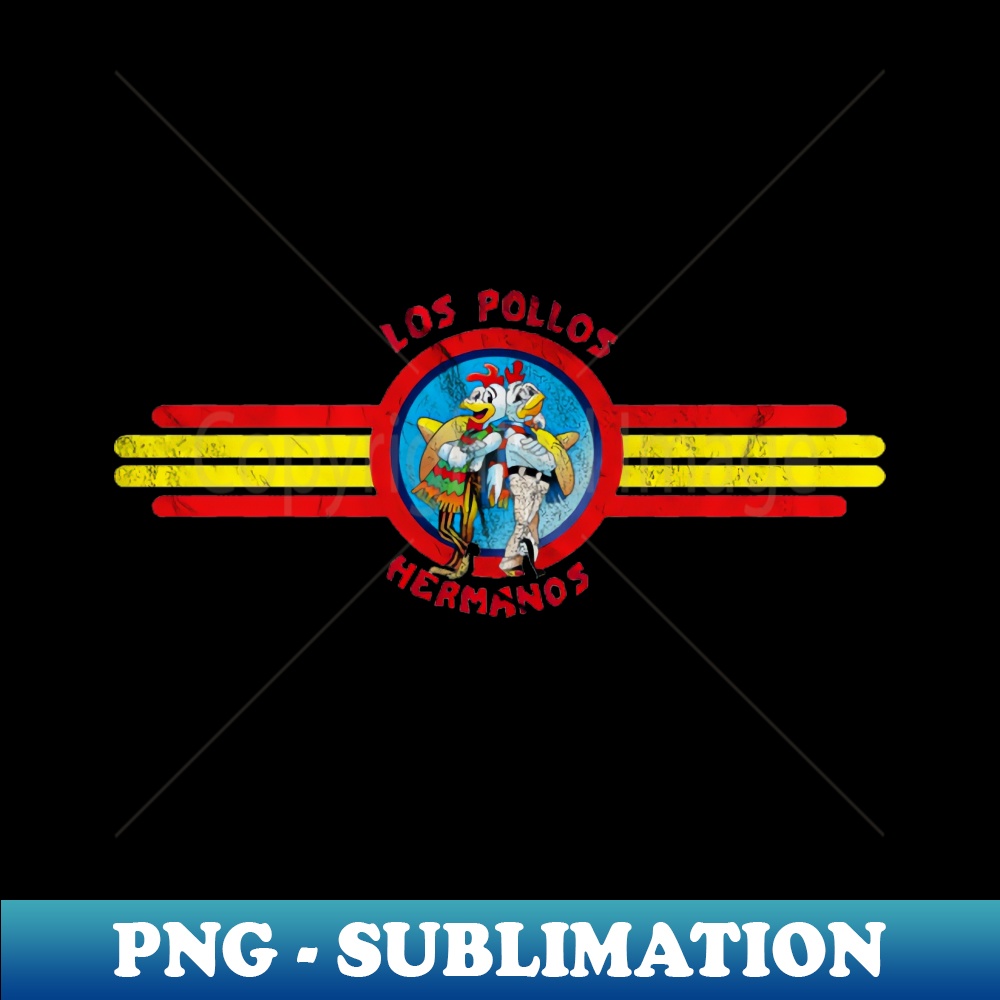 Los pollos hermanos Strip Vintage - Sublimation-Ready PNG Fi - Inspire ...