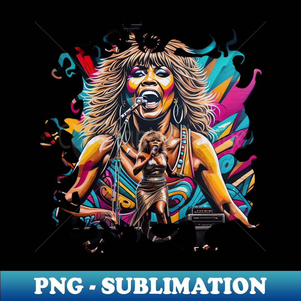 tina turner - Creative Sublimation PNG Download - Stunning S | Inspire Uplift