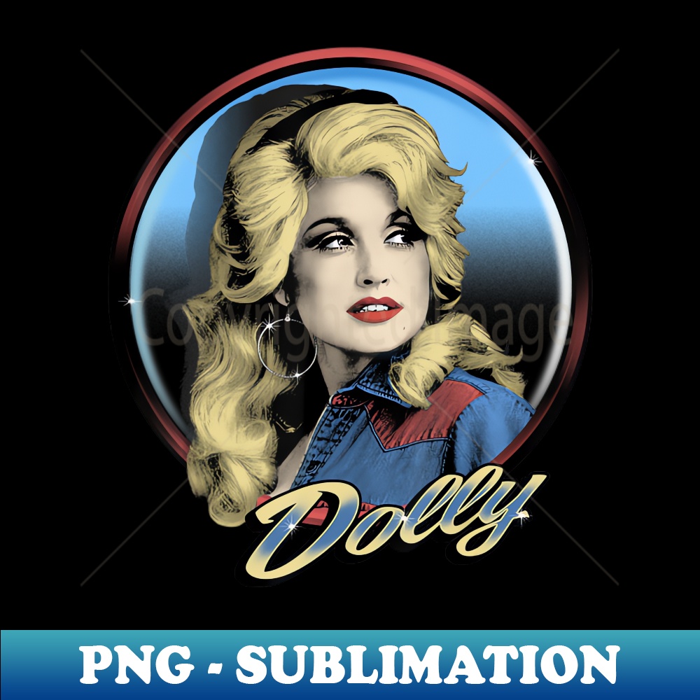 Dolly-Parton - PNG Transparent Sublimation File - Vibrant an | Inspire ...